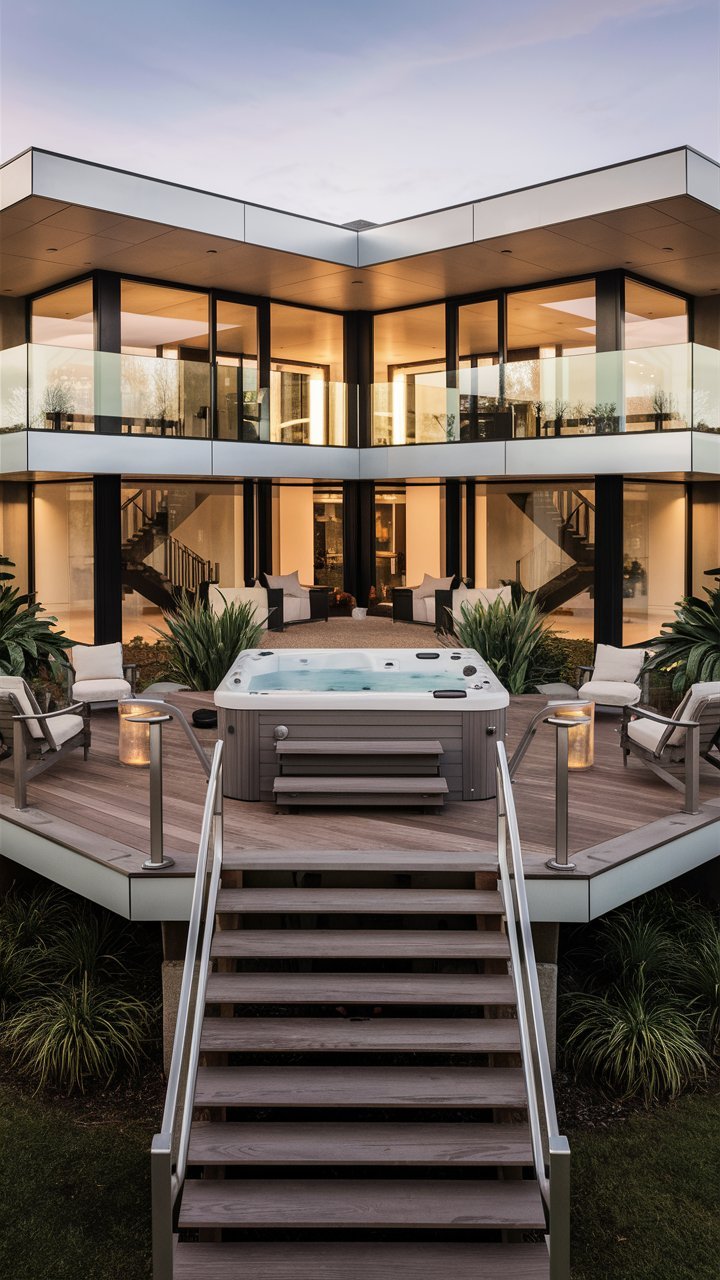 Discover Stunning Multi-Level Deck Designs with Hot Tub