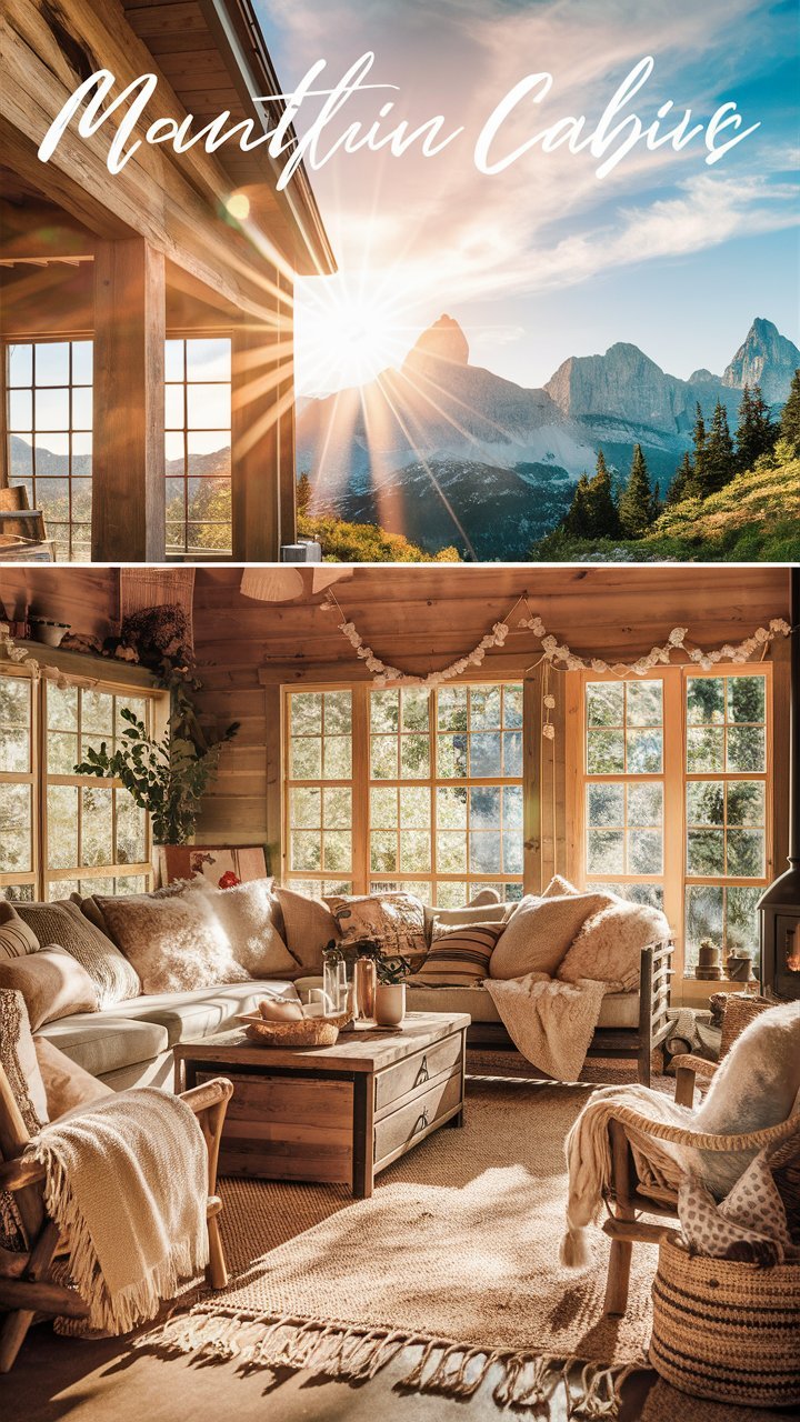 Mountain Cabin Decor Ideas for a Cozy, Rustic Retreat